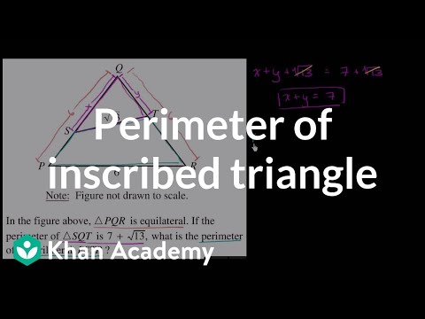 Perimeter of a Triangle Video Lecture - Class 7