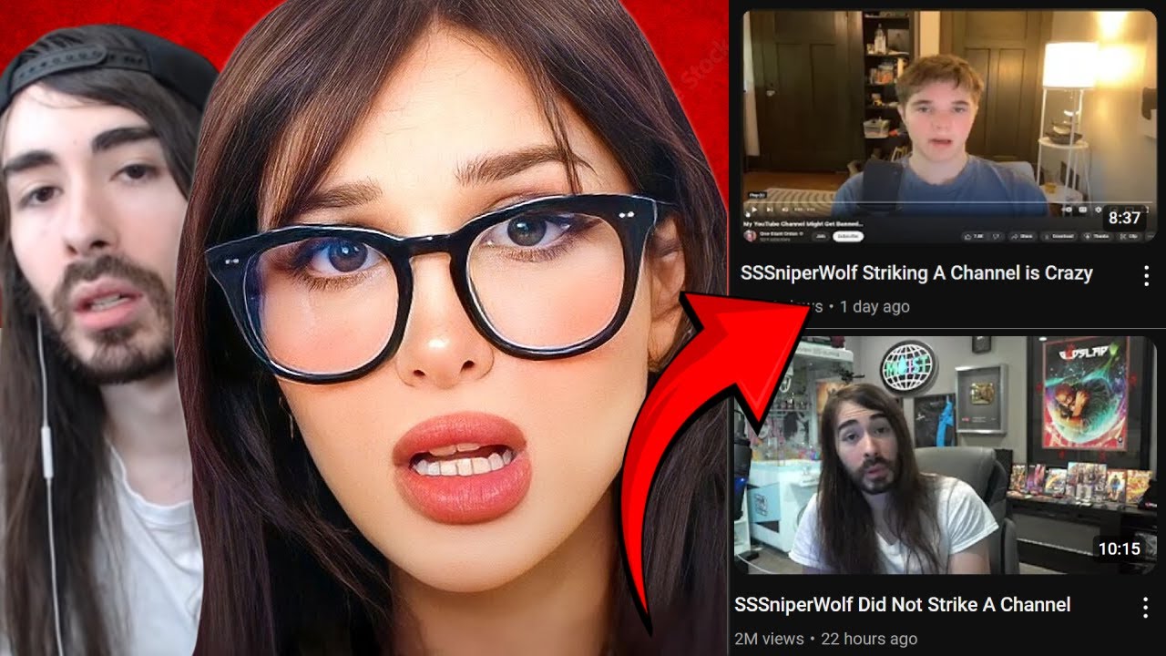 SSSniperWolf Replies to MoistCr1TiKaL Claims She Copyright Struck One Giant Onion
