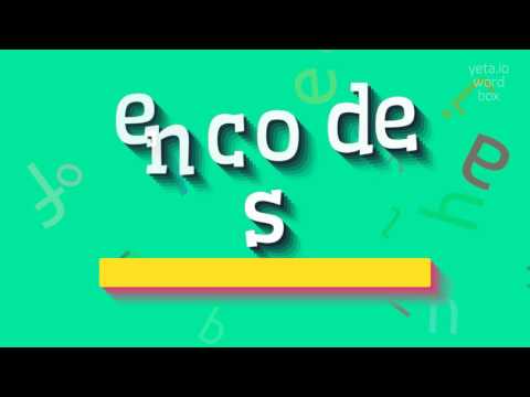 ENCODES - HOW TO PRONOUNCE IT? #encodes