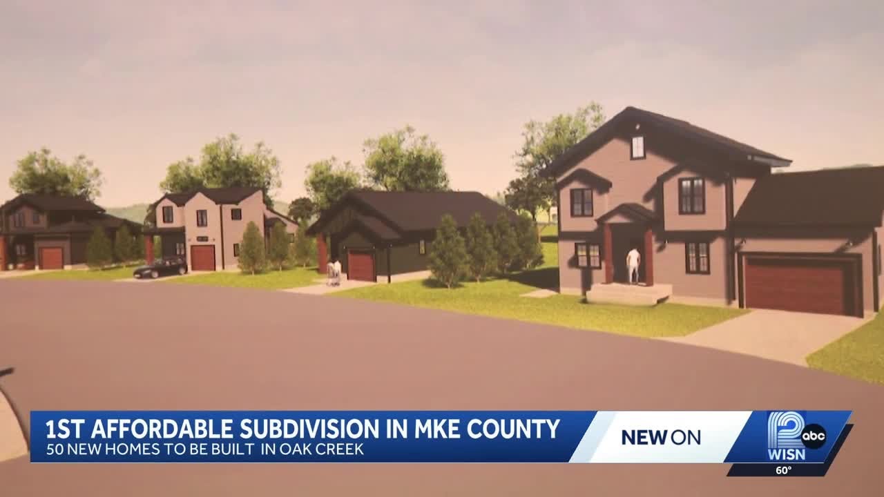 Milwaukee County unveils first affordable housing subdivision