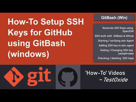 How-To Setup SSH Keys for GitHub Using GitBash (+Bonus Tips) #SSHKeys #SSHKeysForGithub