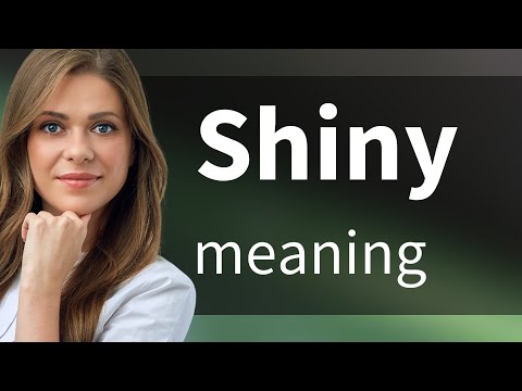 Shiny | meaning of SHINY