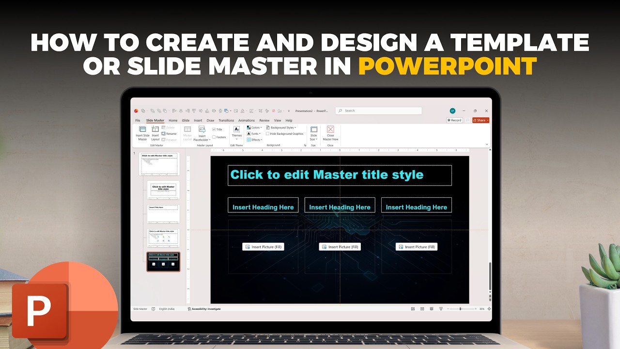 How to Create and Design a Template or Slide Master in PowerPoint
