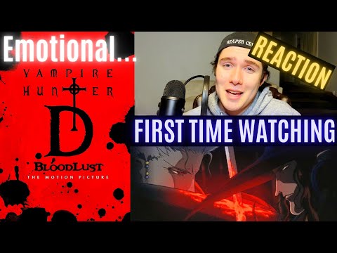 FIRST TIME WATCHING: Vampire Hunter D: Bloodlust...I'm not crying, you are!!