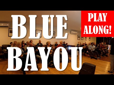 Blue Bayou - Roy Orbison - Ukulele Play Along (5 chords C G Caug F Fm)