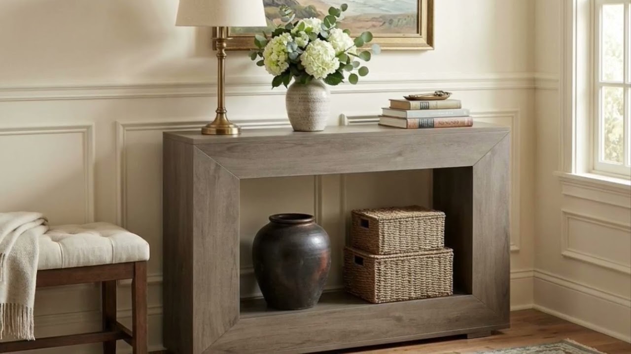 Tribesigns 47” Console Table: Stylish Storage for Any Space