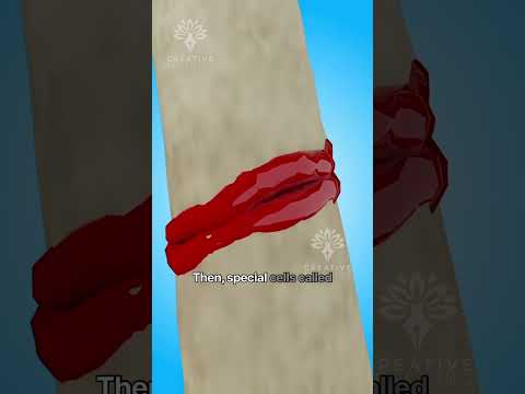 How Fast Can Your Body Heal a Broken Bone ???? #shorts #bonefracture - Creativelearning3d