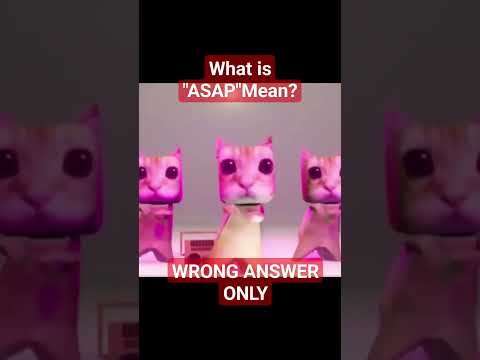 What is asap mean? WRONG ANSWER ONLY #viral #shorts #fyp #fypシ #comment #ytshorts