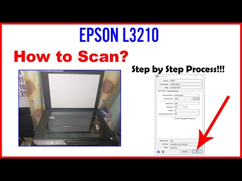 how to use scanner of Epson L3210 | Easy to Follow Steps! Tutorial 2023