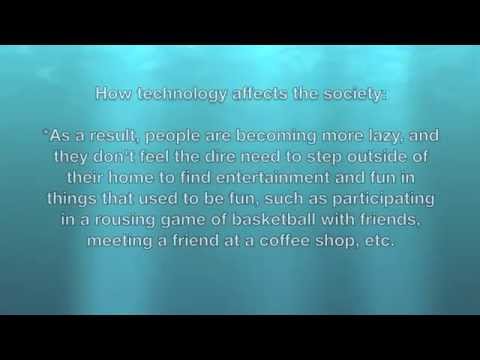 Advantages and disadvantages of technology