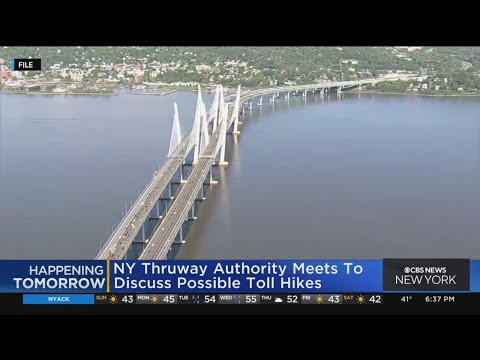 N.Y. Thruway Authority to meet to discuss possible toll hikes