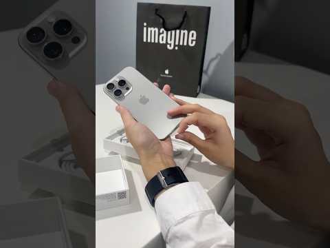 Iphone 16 Pro Natural Titanium Unboxing 256gb