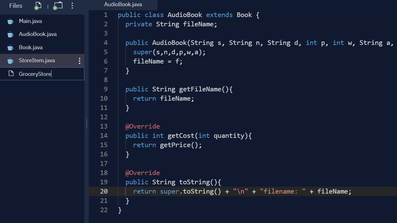 Lesson 12-4 Class Hierarchies (Introductory Java Programming for AP Computer Science A)