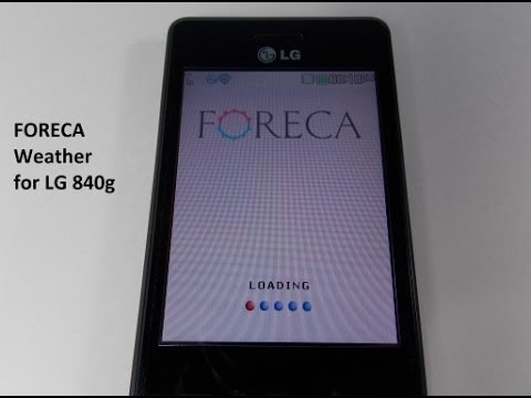 FORECA Weather for LG 840g