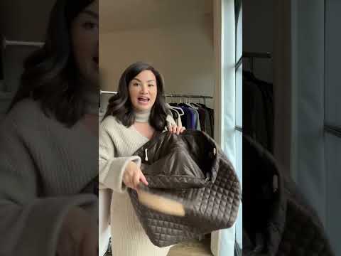 Best Gift for Mom! MZ Wallace Travel Tote Bag perfect for weekend trips all year round