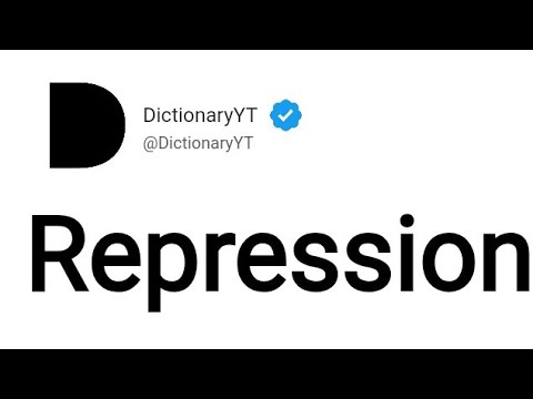Repression Meaning in English