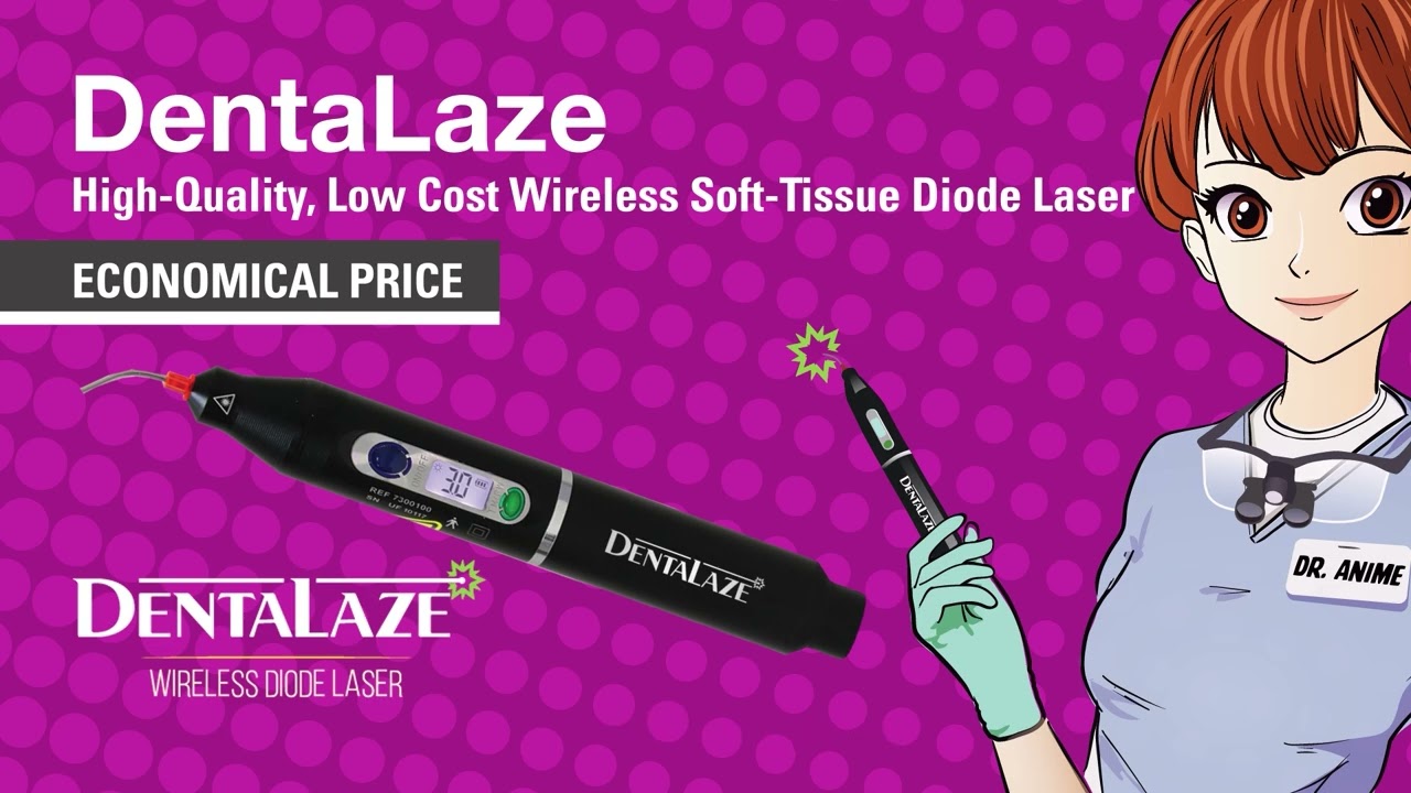DentaLaze HIgh-Quality, Low Cost Wireless Soft-Tissue Diode Laser