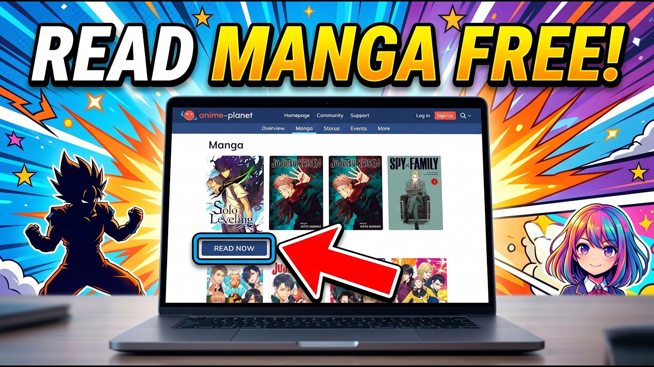 How To Read Manga on Anime Planet