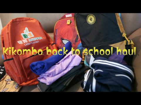 Where to buy school uniforms from ksh 150 and school bags at Ksh 500 in kikomba