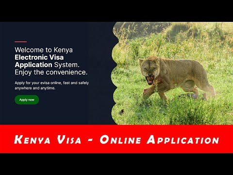 How to apply for Kenya Visa Online