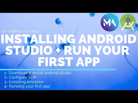 Installing Android Studio + SDK & Android Emulator +Running Your First Android App - Master Android