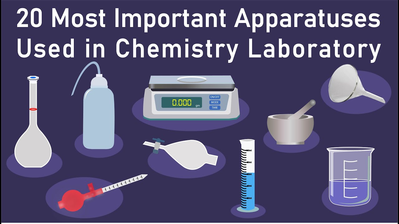 20 most important apparatus used in chemistry lab | chemistry lab apparatus name with picture