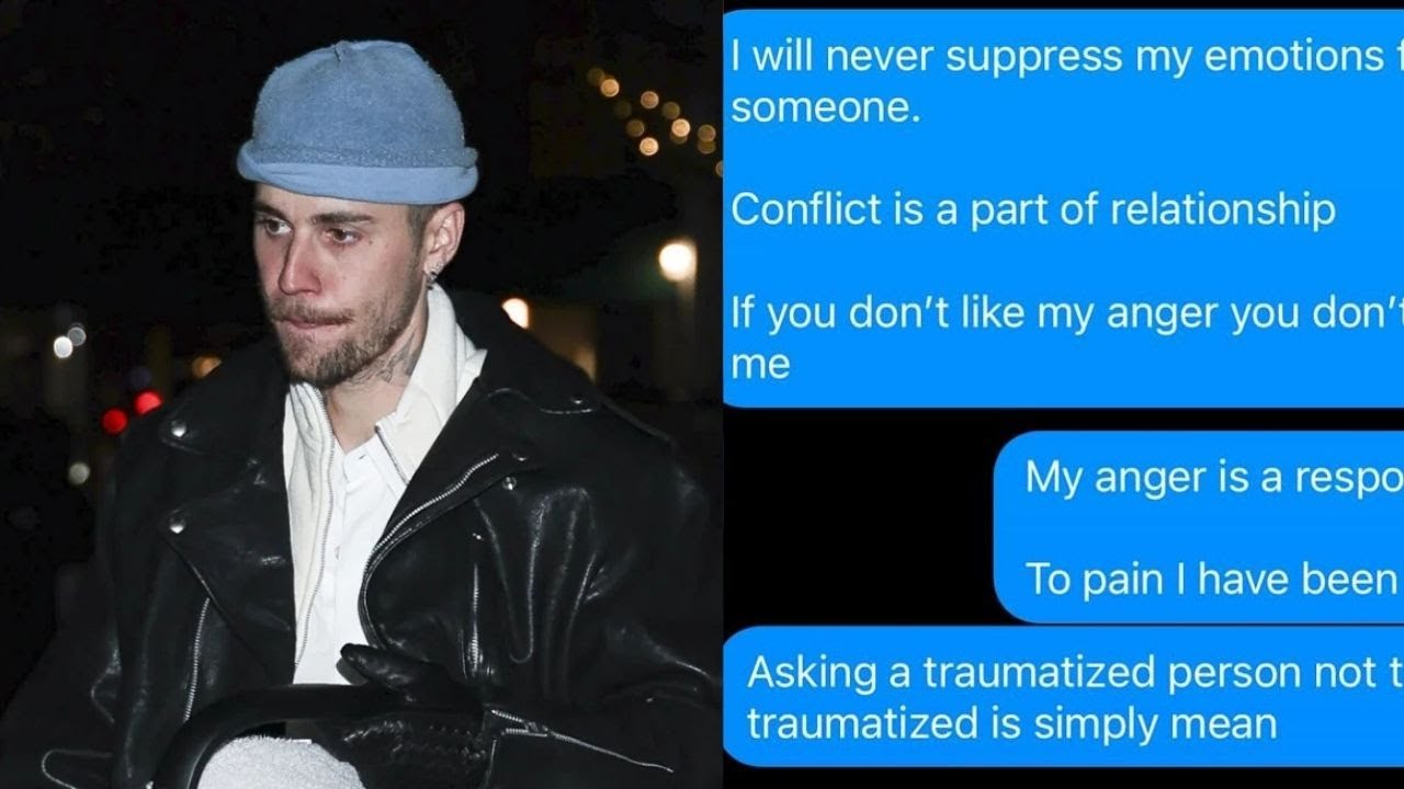 Justin Bieber Admits He’s Traumatized & Has Anger Issues in Leaked Texts