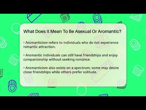 What Does It Mean To Be Asexual Or Aromantic? - Gender Equality Network
