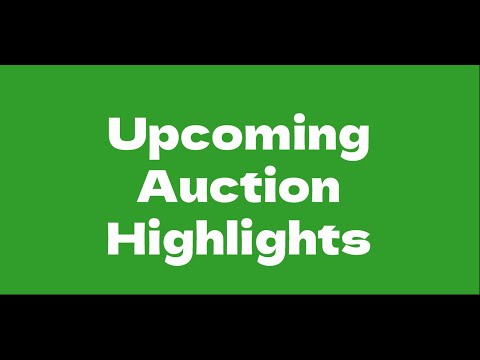 Featured Upcoming Auctions - Jan 27, 2025