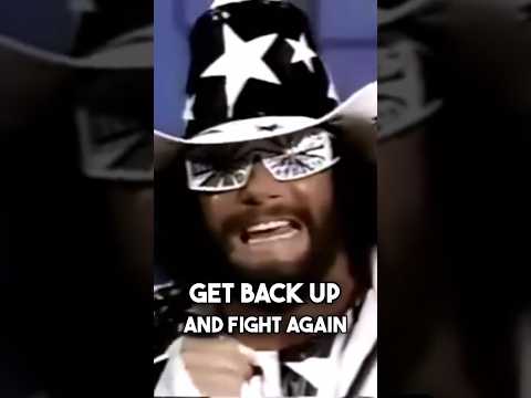 One of my favourite Macho Man Randy Savage Quotes! ☝🏽