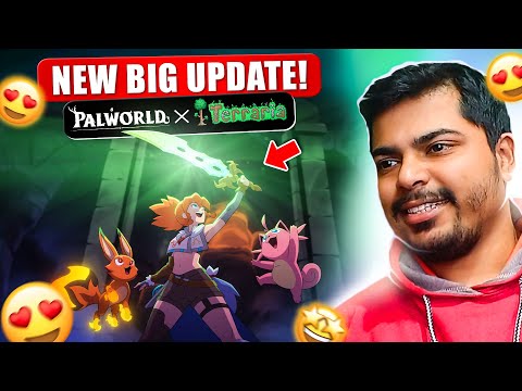 PALWORLD NEW UPDATE 😍 BIG NEWS! TIDES OF TERRARIA IS COMMING TO PALWORLD