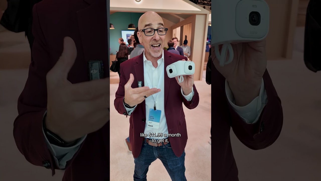 Amazon’s new Blink Arc = two cams, one 180° view 👀 Would you try this setup? #BlinkArc