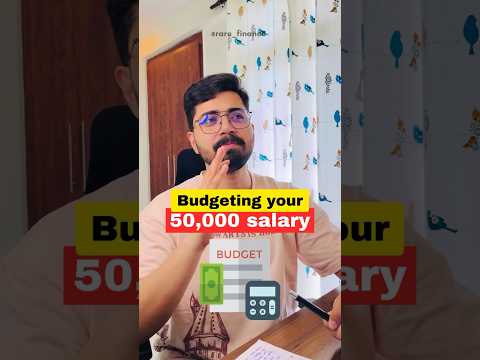50000 Salary Plan | Budget your monthly income. #shorts #savings #investment #personalfinance #viral