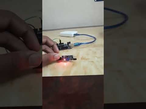 Simple IR sensor using arduino #subscribe for tutorial and more