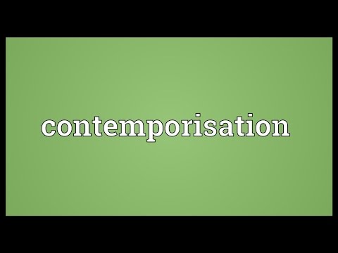 Contemporisation Meaning