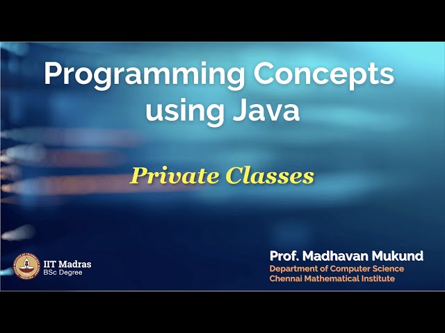 Understanding Private Classes in Object-Oriented Programming | Galaxy.ai | Galaxy.ai