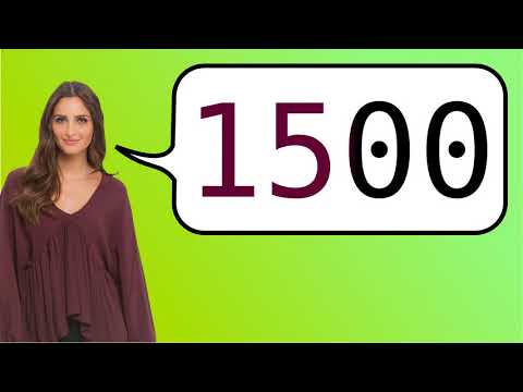 How to say '1500' in French?