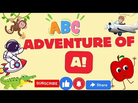 Astonishing Alphabet Adventures: Amazing Words Beginning with A
