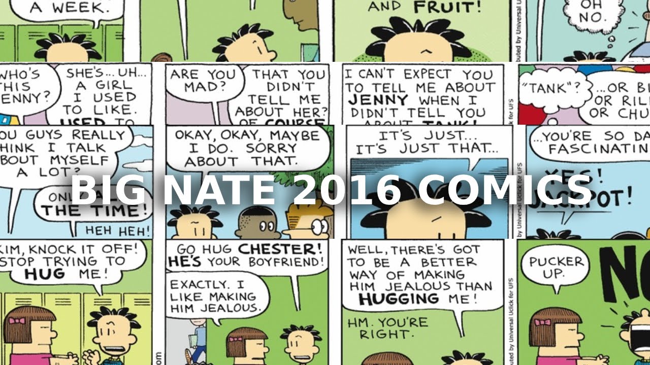 Every 2016 Big Nate Comic!