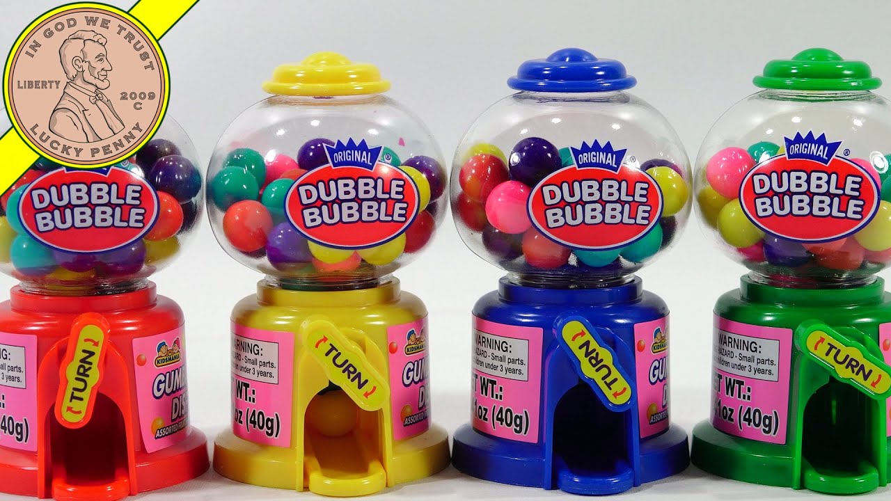 Original Dubble Bubble Mini Gumball Machine Review