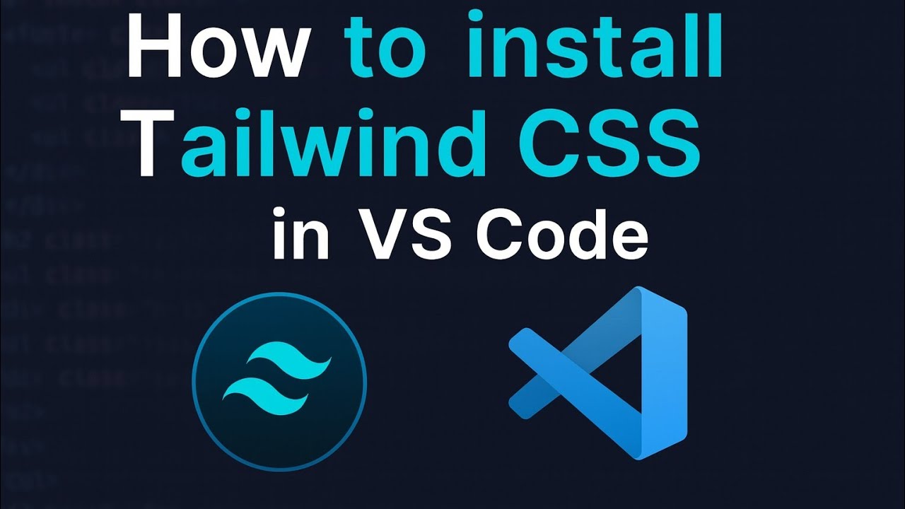 How to Install Tailwind CSS in vscode | Install tailwind css in vscode | #tailwindcss #vscode #html