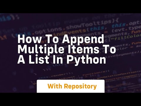 how to append multiple items to a list in python