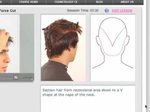 Textured Forces Men's Hair Cut Online Course