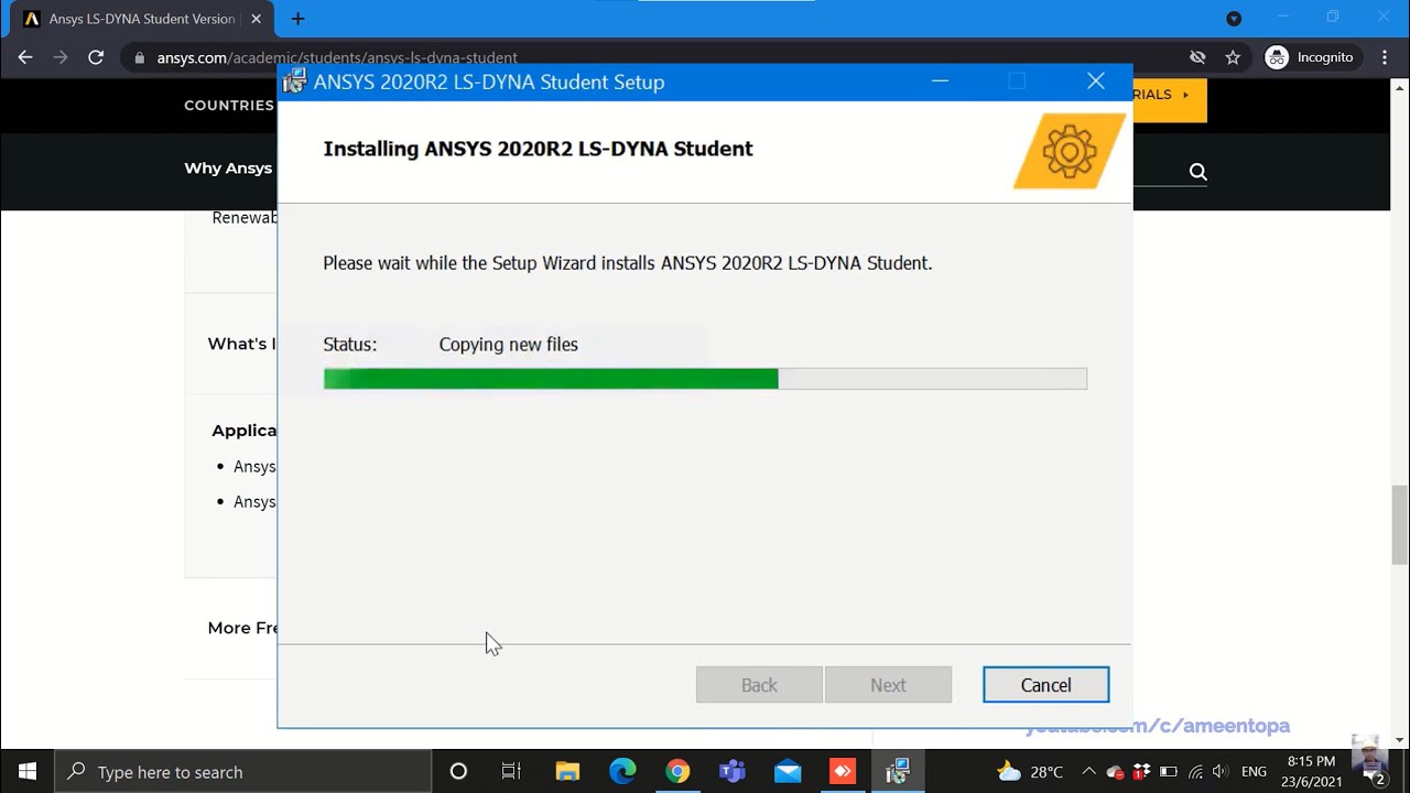 How to get and install LS-DYNA (Student Version)