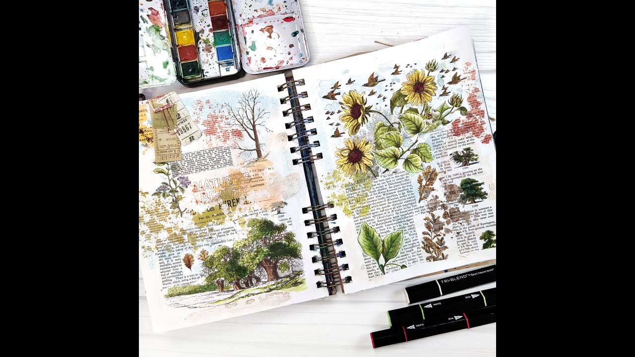 Washi Tape Journal Page