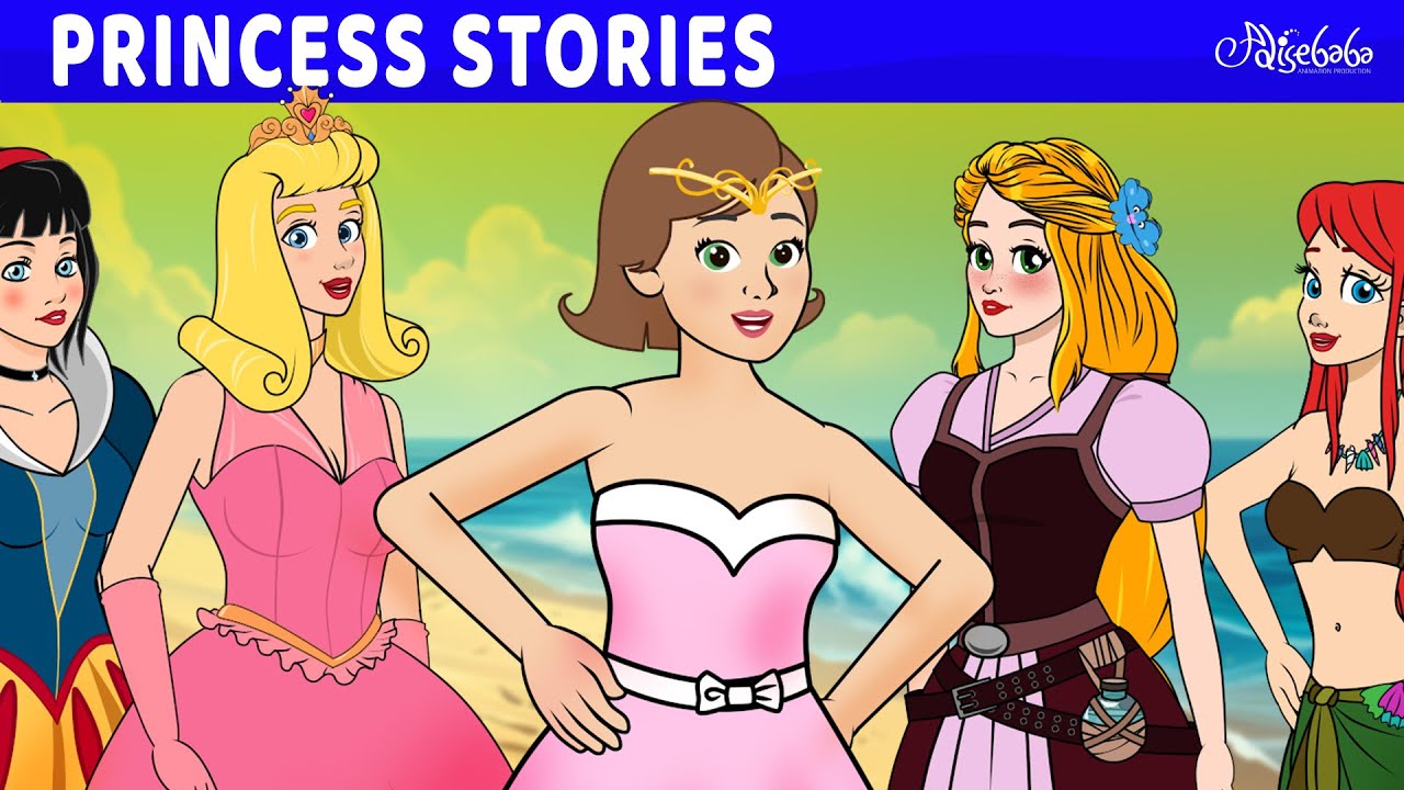 1 Hour Princess Stories | Rapunzel, Snow White & More ✨ Bedtime Stories for Kids in English