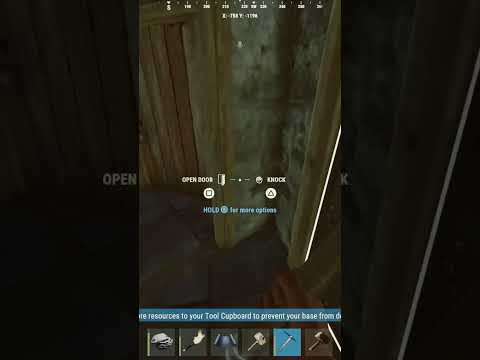 He left his door code unlocked 😭 #shorts #rust #rustconsole