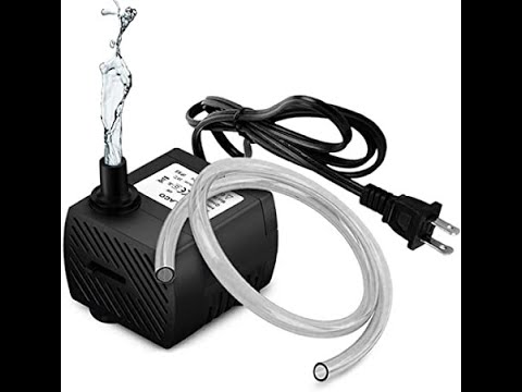 Review PULACO 95GPH 5W Mini Submersible Water Pump for Aquarium Fish Tank 2021