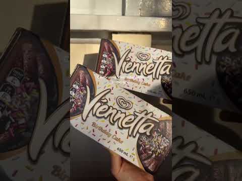 Viennetta 40th Birthday Icecream Cake 🎂🤍