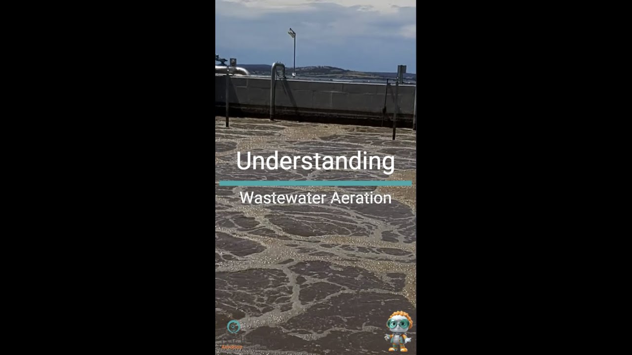 How does wastewater aeration work? #aerator #wastewatertreatment #wastewater